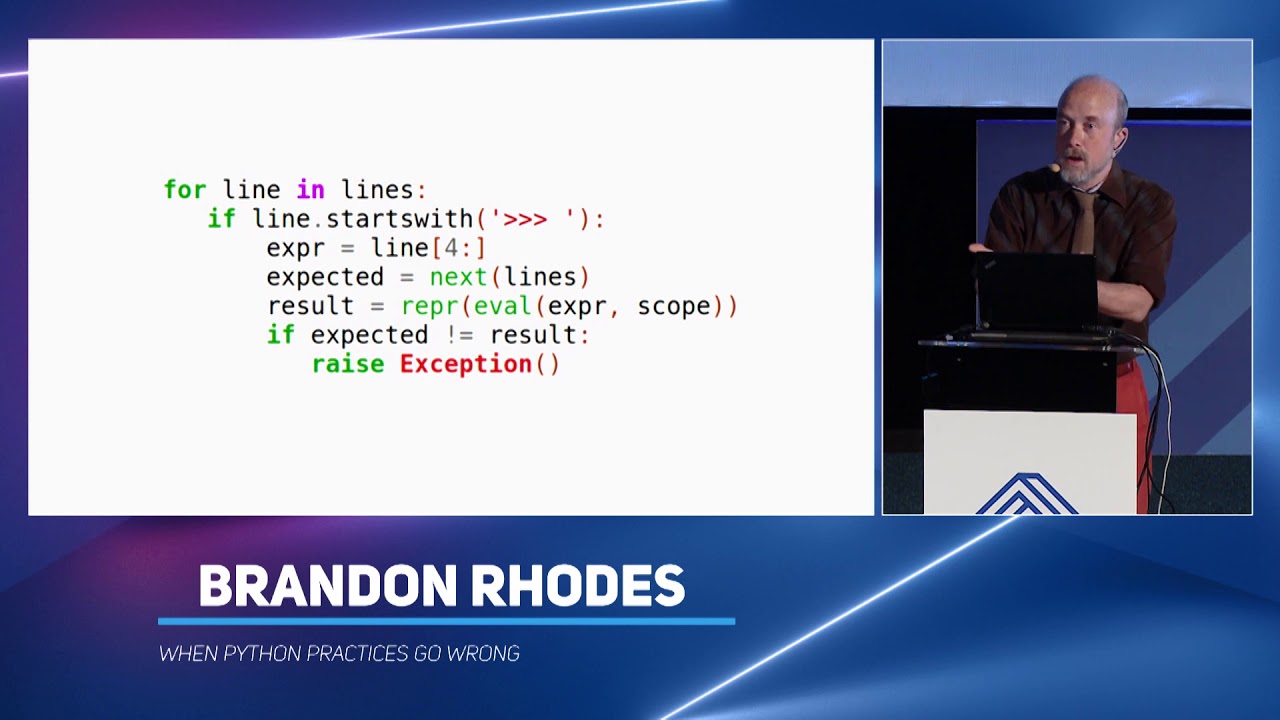 When Python Practices Go Wrong - Brandon Rhodes - code::dive 2019