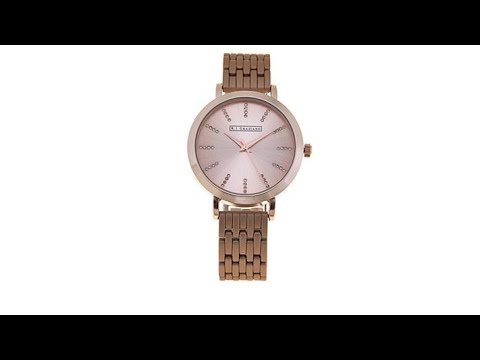 R.J. Graziano "Cool Factor" Matte Bracelet Watch
