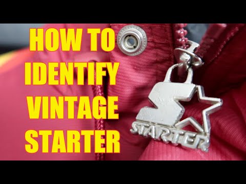 How To Identify Vintage Starter Brand