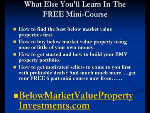 Below Market Value. Can You Really Buy Property 30% BMV?