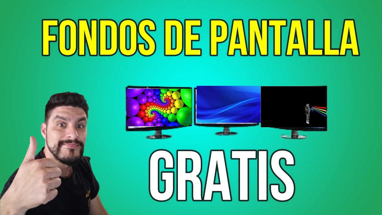 DESCARGAR Fondos de PANTALLA para tu  PC GRATIS / Tutorial