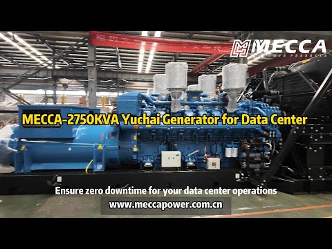 Power Uninterrupted: 2750kVA Yuchai Diesel Generator for Data Centers