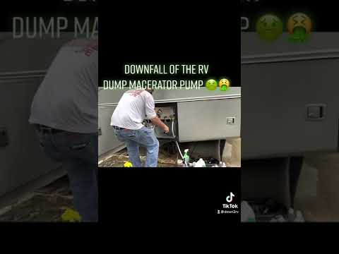RV Macerator pump disaster!