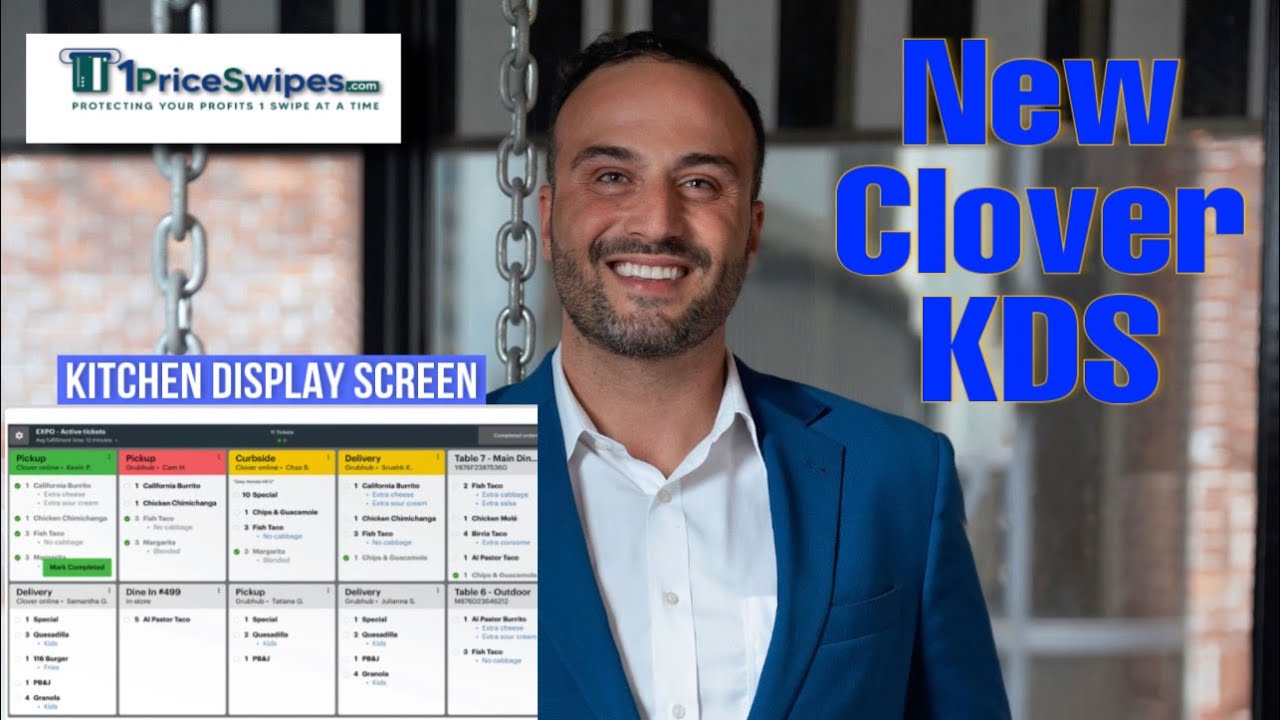NEW CLOVER KDS - KITCHEN DISPLAY SYSTEM