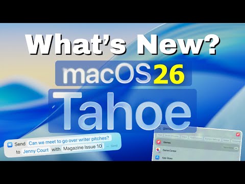 MacOS 26 Tahoe - New MacOS Features 2025 - Should You Upgrade?