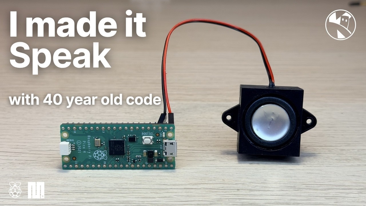 I made it talk - Add speech to your MicroPython projects with SAM