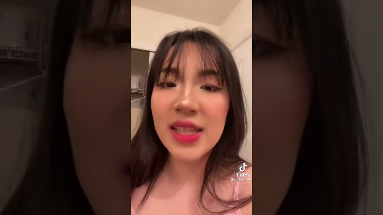 A tiktoker bullying an influencer for thinking she’s wearing a dudou