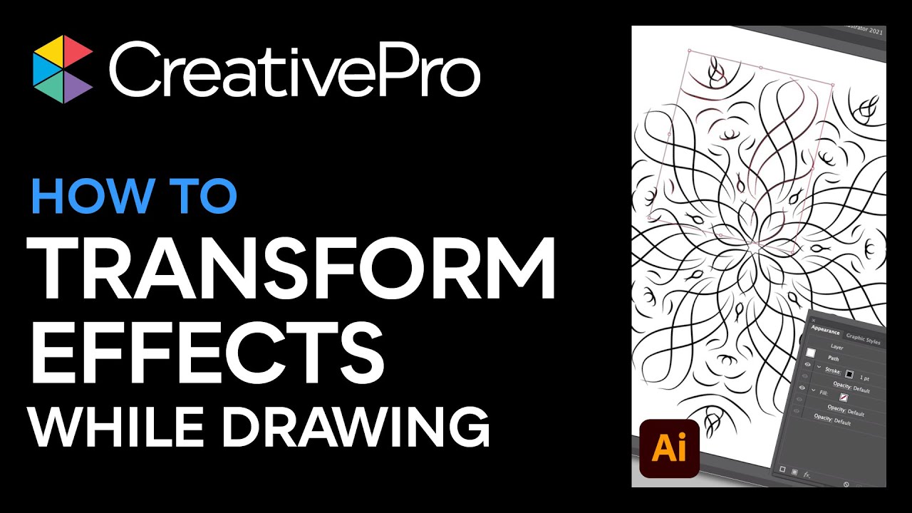 Illustrator: How to Transform Effects While Drawing (Video Tutorial)