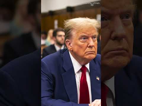 Trump held in contempt for violating gag order in hush money trial #shorts