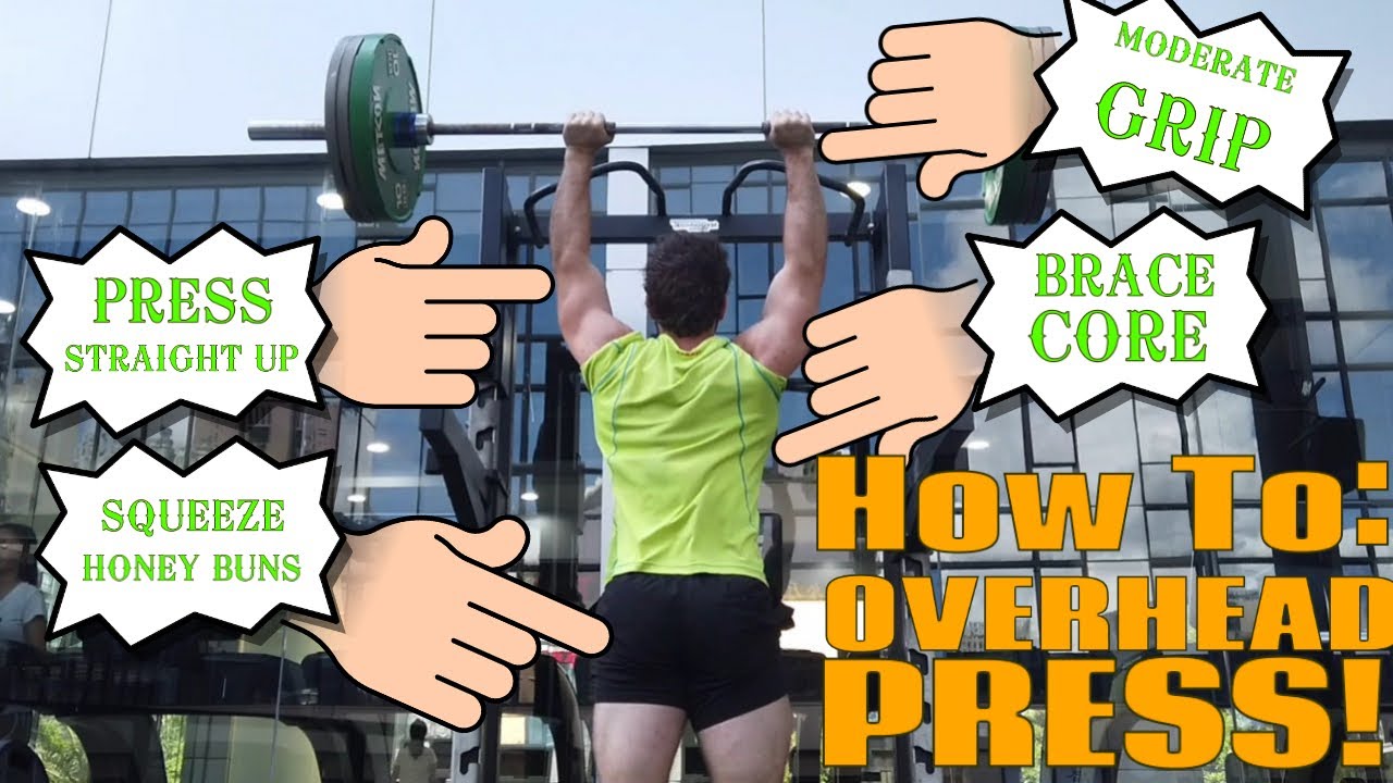 OVERHEAD PRESS ESSENTIALS! (Technique breakdown, Programming, Accessories)