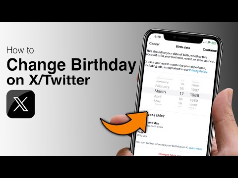 How to Change Birthday Date on X (Twitter) - Step by Step
