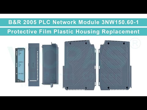 3NW150.60-1 B&R 2005 PLC Network Module Protective Film Plastic Enclosure