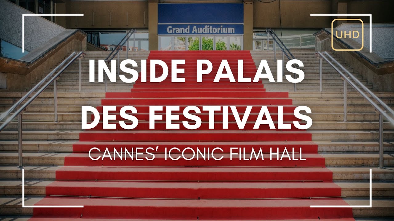 Inside Palais des Festivals 🎥 | Walk Through Cannes’ Iconic Film Hall