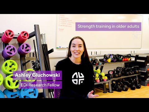 Strength training in older adults with Dr Ashley Gluchowski