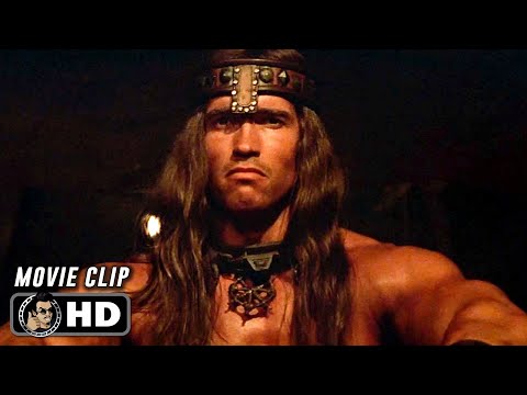 CONAN THE BARBARIAN Clip - "Crush Your Enemies" (1982) Arnold Schwarzenegger