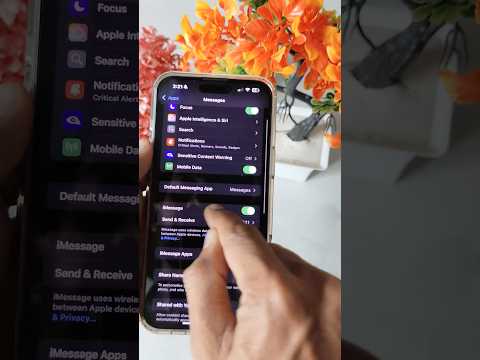 How to Enable iMessage & Send Free Messages on iPhone! 📱✨ #shortsvideo #ytshorts