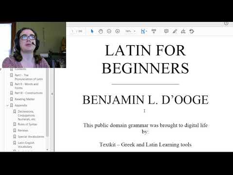 Learn Latin in a Year (Part 1)