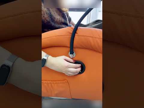 First class sofa recliner chair,orange leather ,comfortable armchair,color-customized livingroomsofa