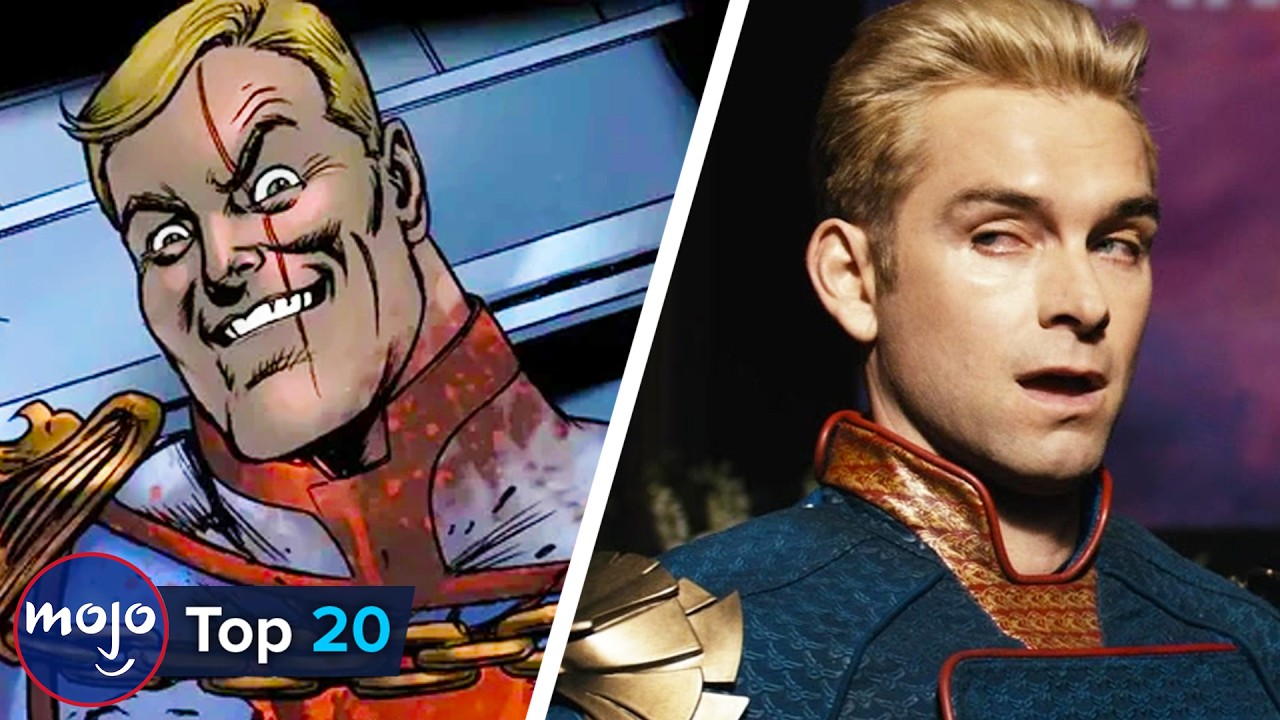 20 Biggest Differences from The Boys Comics and TV Series