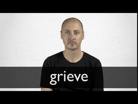 How to pronounce GRIEVE in British English