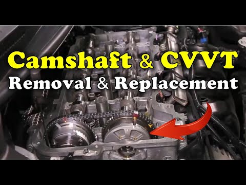 Camshaft & CVVT Removal & Replacement - Nu Engine - KIA & Hyundai 4 Cylinder Engines With Dual CVVT
