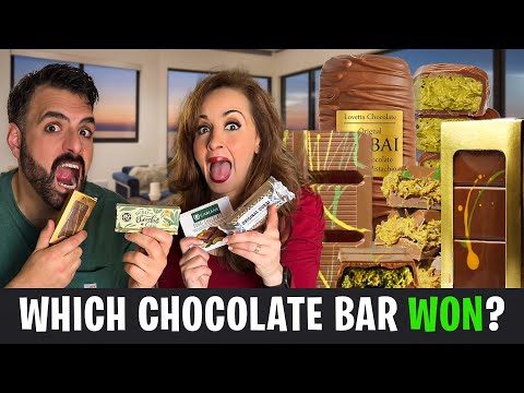 WE RATED the TOP 6 VIRAL DUBAI CHOCOLATE BARS on AMAZON- Worth the HYPE? #dubaichocolatebar
