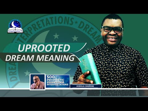 UPROOTED DREAM MEANING II Uprooting Something Interpretation