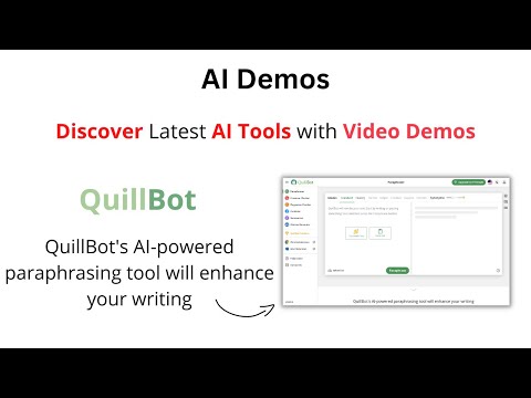 QuillBot AI-Powered Paraphrasing Tool | QuillBot Demo