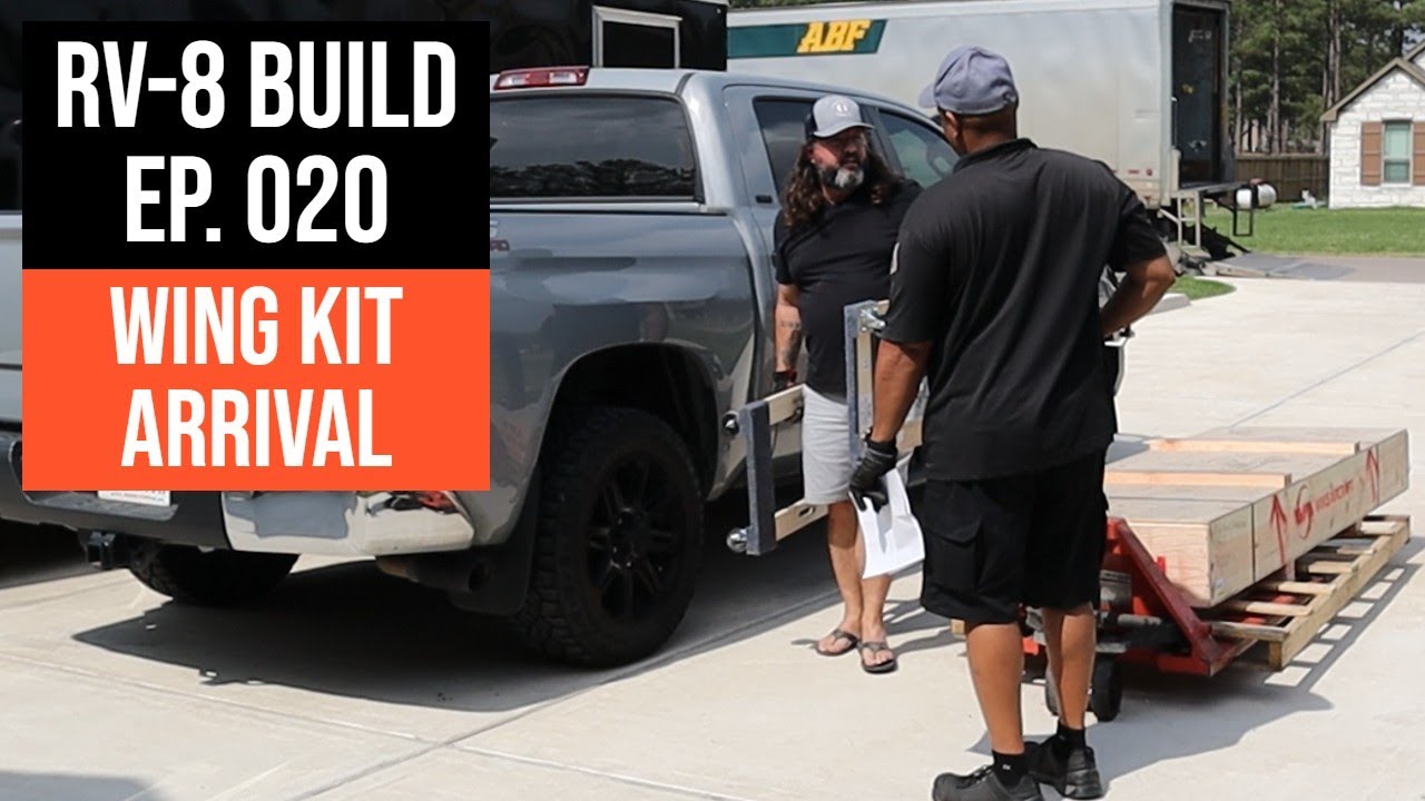 Aviation: Vans RV Aircraft - RV-8 Build. Ep 020. Wing Kit Arrival