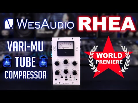 WesAudio Rhea - Vari Mu Tube Compressor - White | Reverb