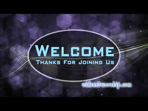 Beautiful Church Welcome Video Loop | Videos2Worship: Motion Backgrounds