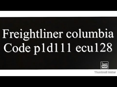 How to fix code p1d111