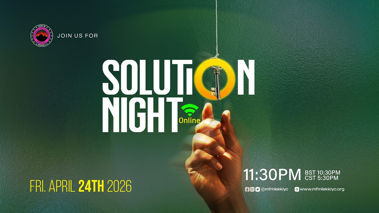 Solution Night Online | Live Virtual Gathering | 24th April 2026