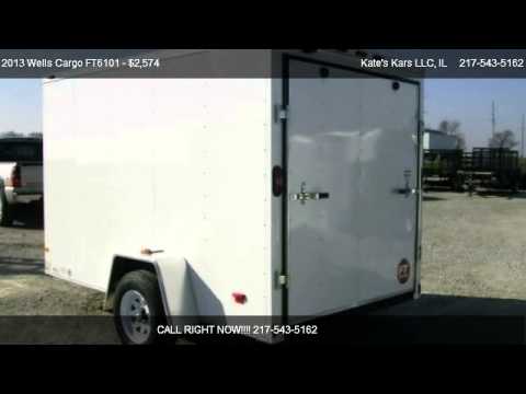 2013 Wells Cargo FT6101 6X10 Enclosed Trailer - for sale in Arthur, IL 61911