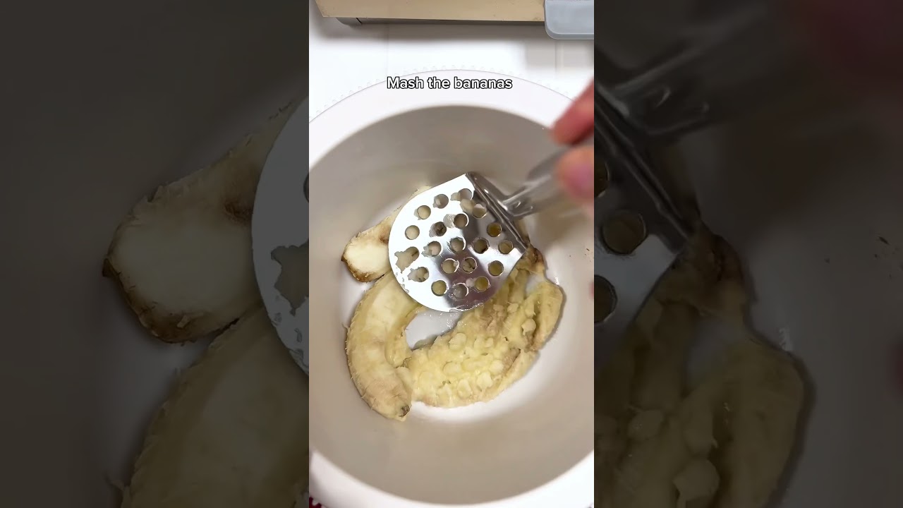 Healthy Banana Oatmeal Bread. No Sugar, No Flour! #shortvideo  #shorts #bananaoatmeal #easyrecipe