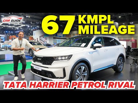 Tata Harrier Petrol Rival - KIA SORENTO SUV Plug in Hybrid | 7 Seater + 5 Star Safety + ADAS 🔥