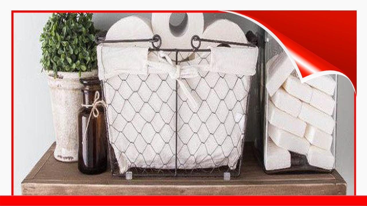 20 Creative Bathroom Organizing Ideas 🛋️