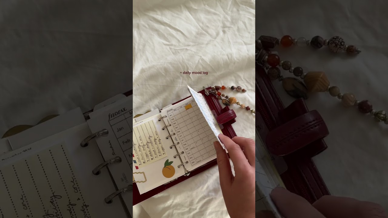 a look into my pocket planner✨ #filofax #planner #planning