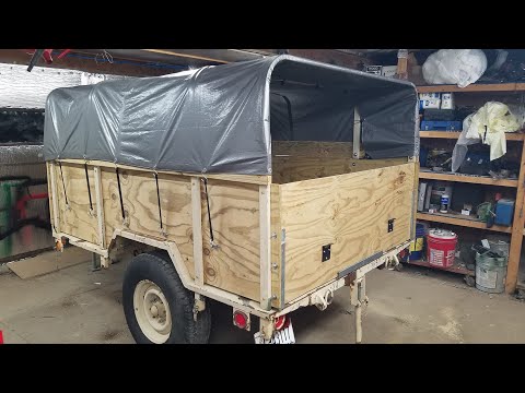 M116A2 Military trailer project Part 2