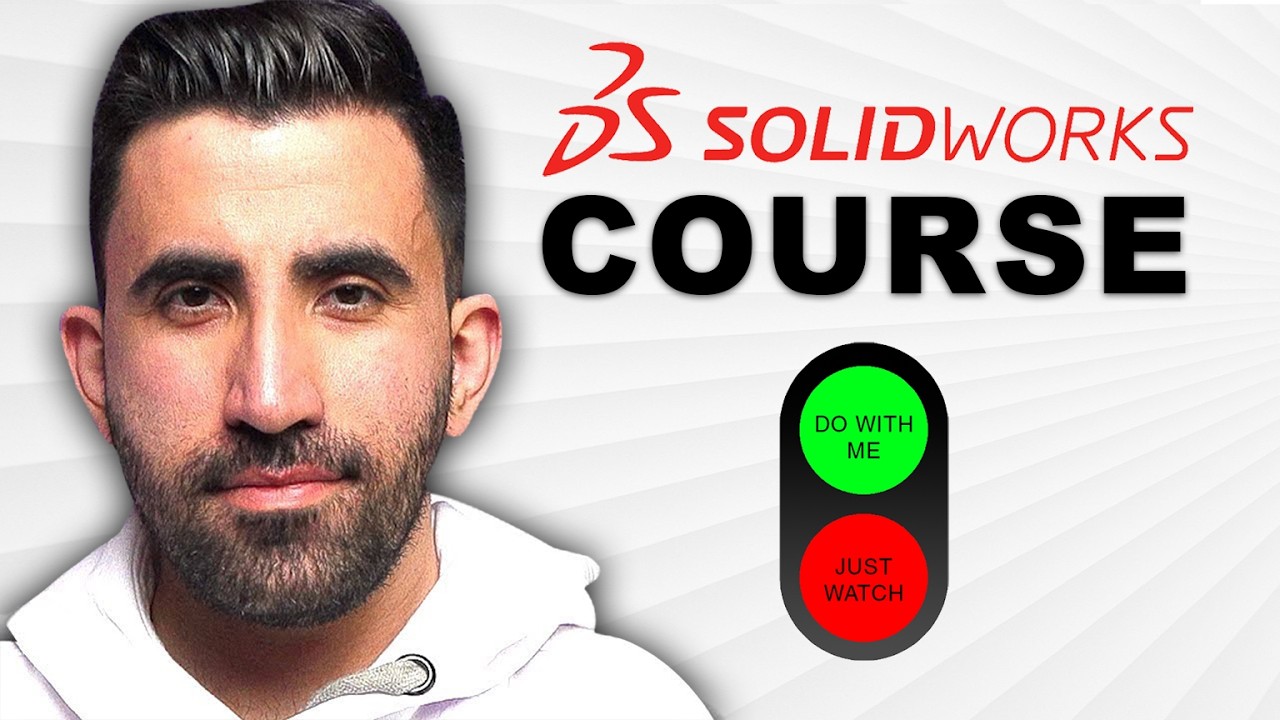 SOLIDWORKS 2026 COURSE | Model at Green Light