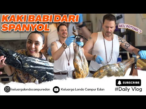 JAMON ALIAS HAM DARI SPANYOL II KAKI BABI SPESIAL BANGET MAKANAN INI