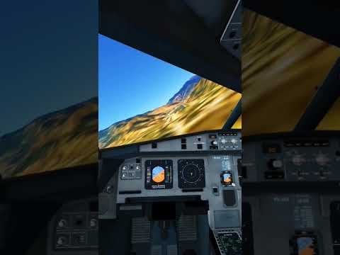 Dangerous visual approach to PARO
