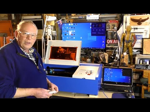 K40 Laser: First CO2 Laser to start with test cuts