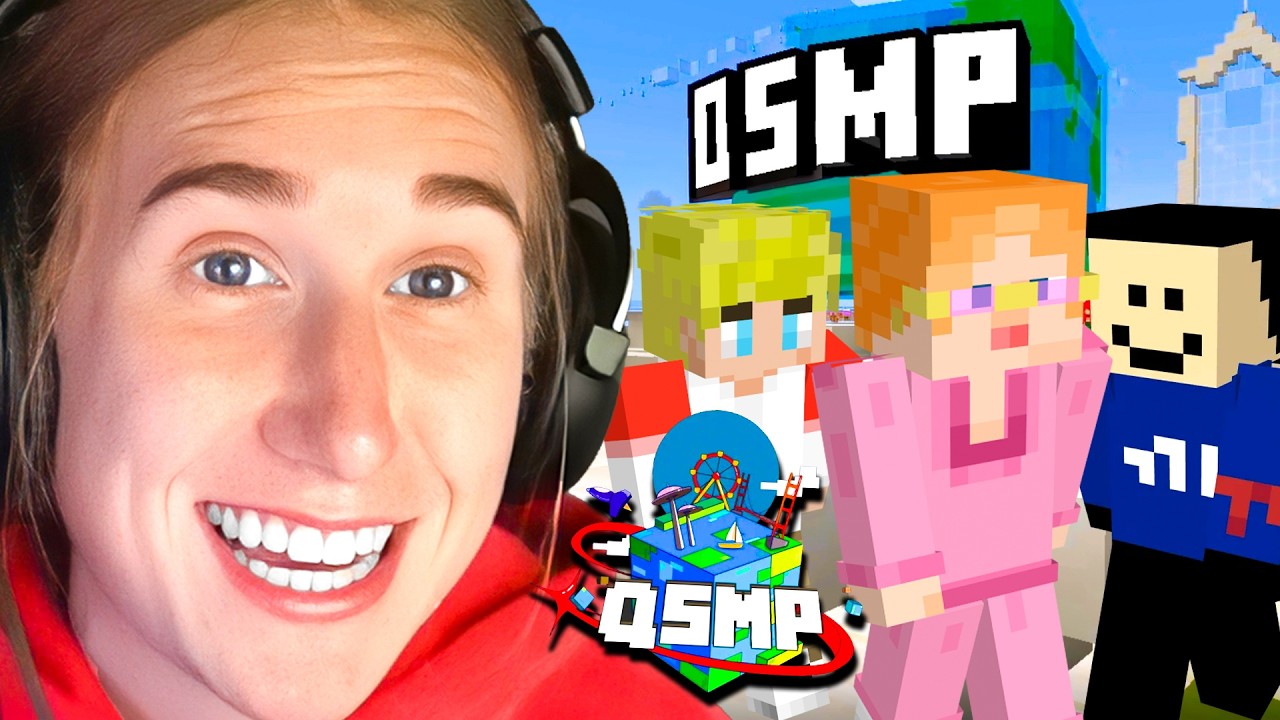 I Joined Quackity's Minecraft SMP.. (QSMP Episode 1)