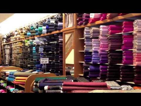 Visiting Britex Fabrics in San Francisco!