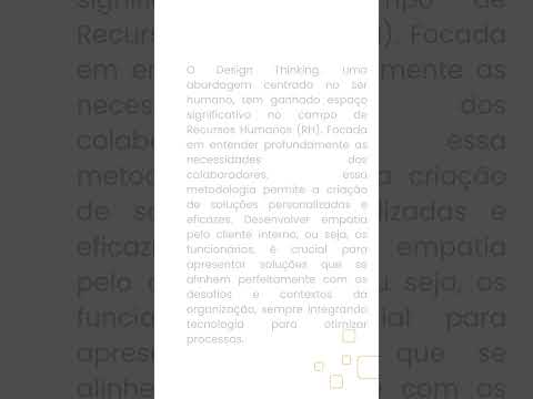 Design Thinking e RH