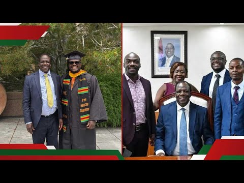 Wycliffe Oparanya's Son Graduates from Princeton University: A Family's Pride