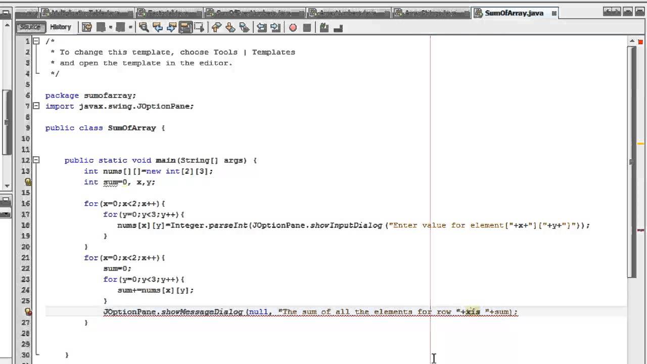 Java Tutorial 11 - Multi-dimensional Arrays in Java.mp4