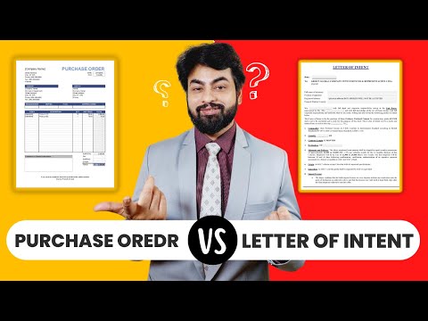 Difference Between LOI & PO In Import Export Business | What is Letter of Intent & Purchase Order.