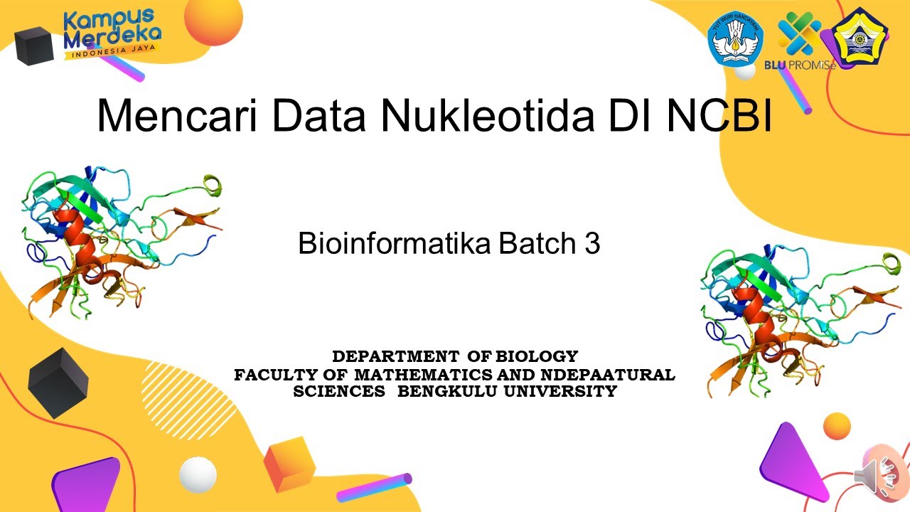 Sharing Knowledge Batch 3 Bioinformatika | Cara Mengakses dan Mencari Nukleotida di GenBank NCBI